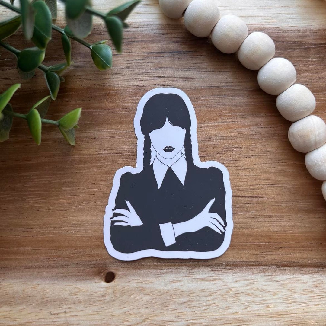 Sticker, Sticky, Sticker, Wednesday, Wednesday, Adams - Etsy