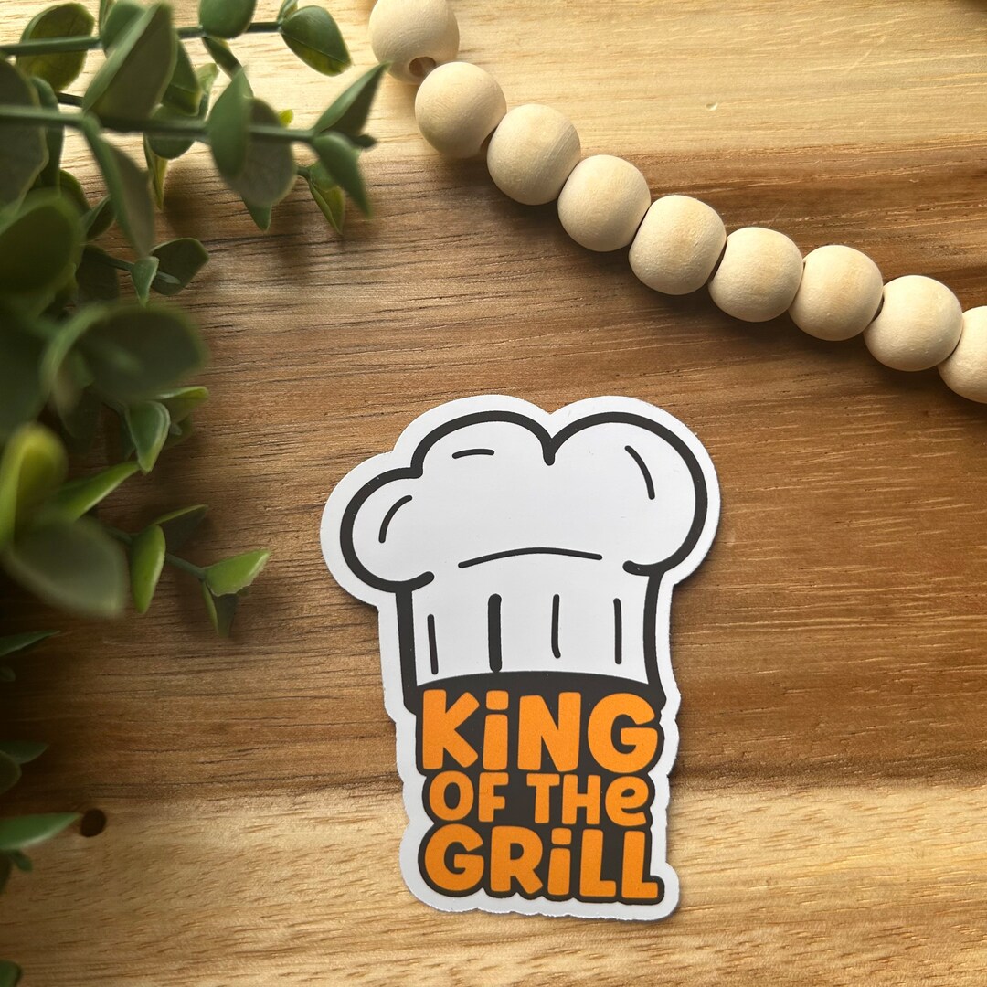 Sticker, Sticky, Sticker, Bbq, King, Grill - Etsy