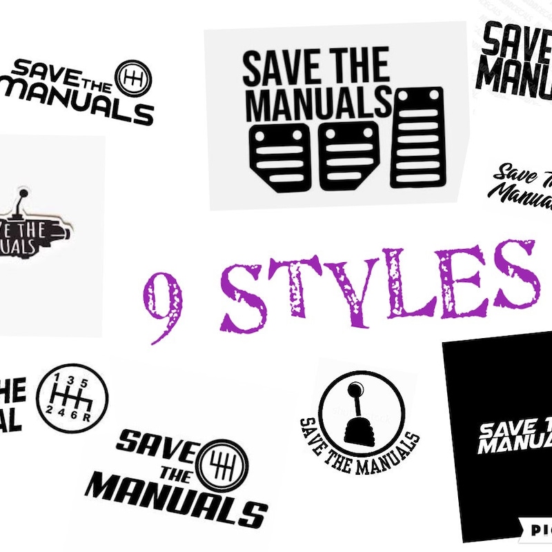 Save the Manuals - Etsy
