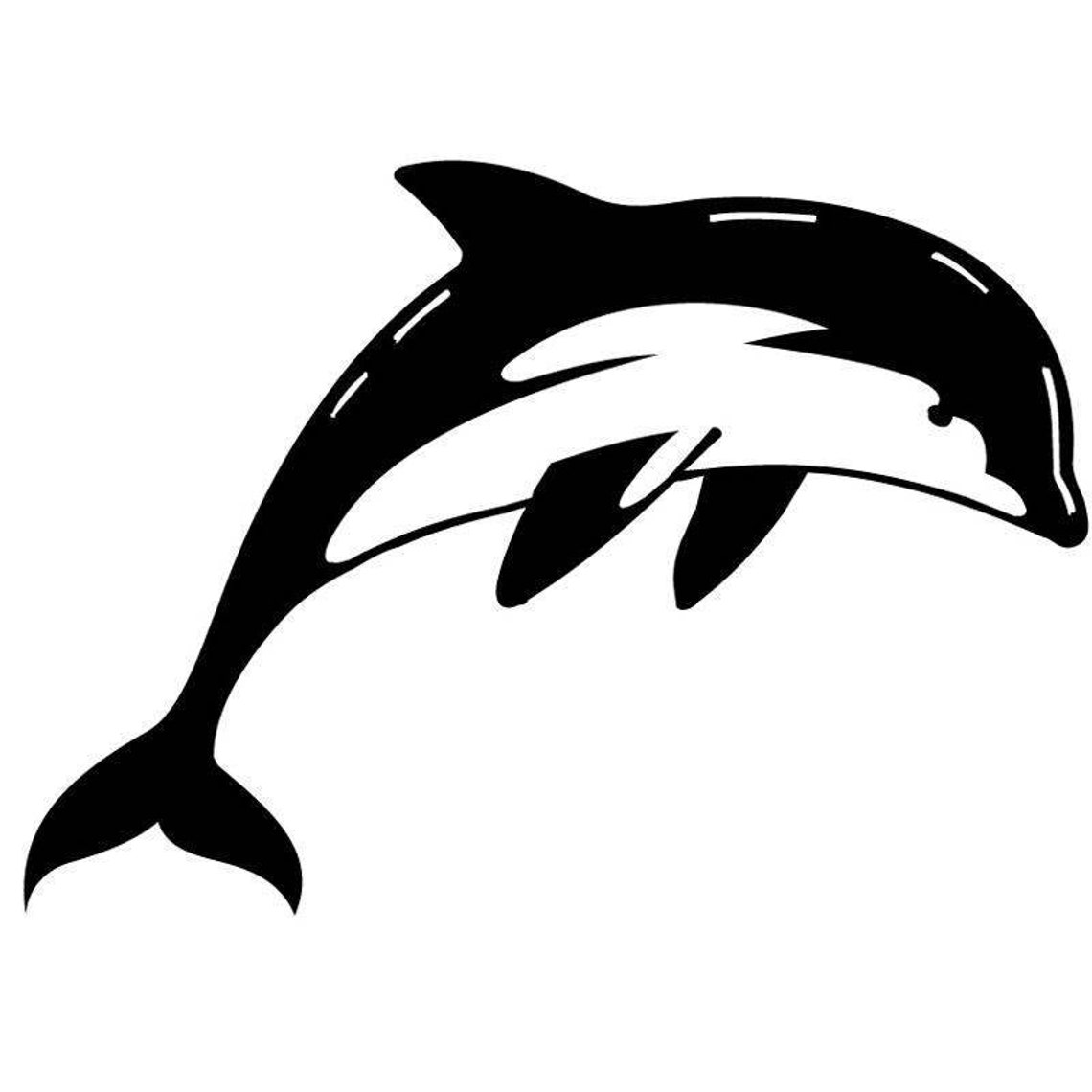 Dolphin Die Cut Vinyl Decal, 9 Styles - Etsy