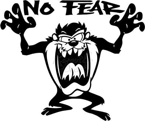 Taz Tazmanian Devil, Back off Die Cut Vinyl Decal Sticker for Car ...