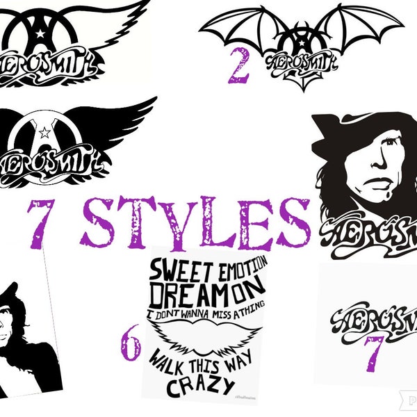 Rock Band Car Window Decals - Etsy