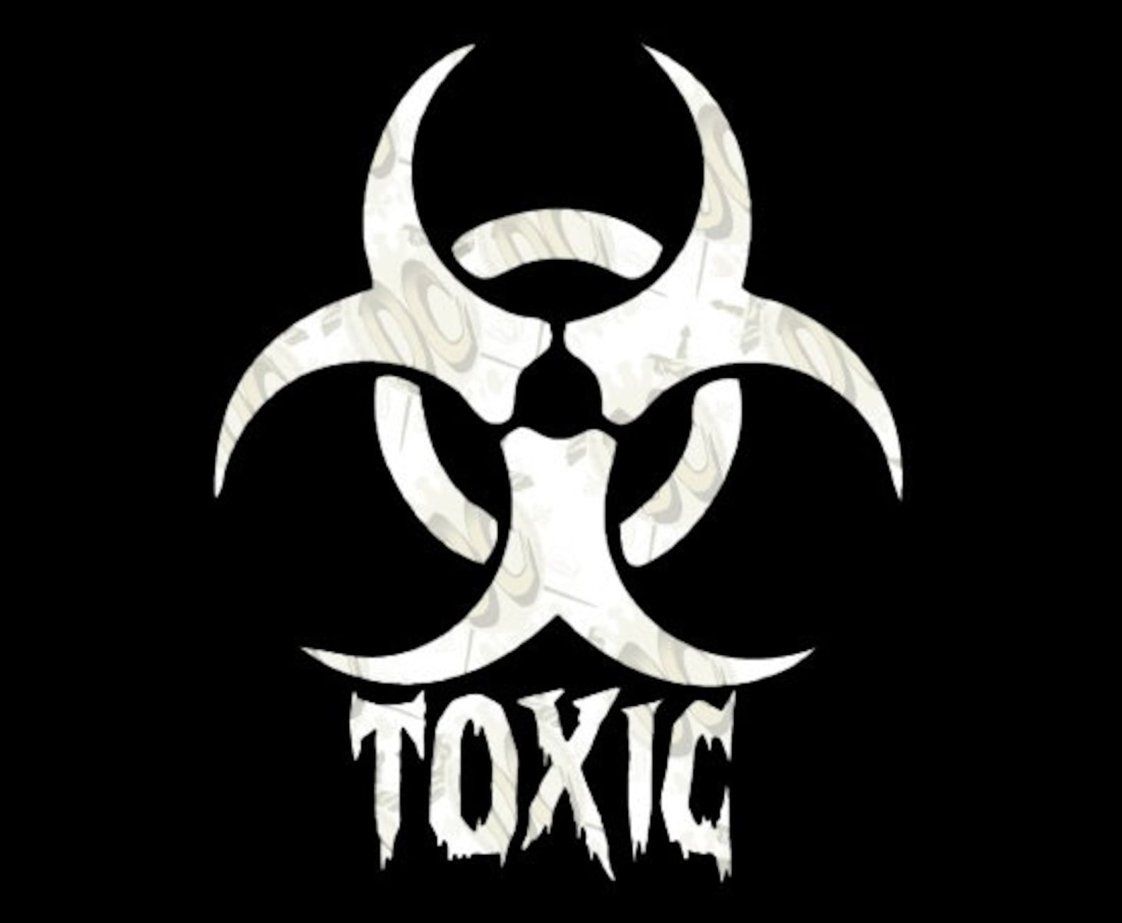 Biohazard Blood Drip Hand Grenade Toxic Alien Die Cut - Etsy