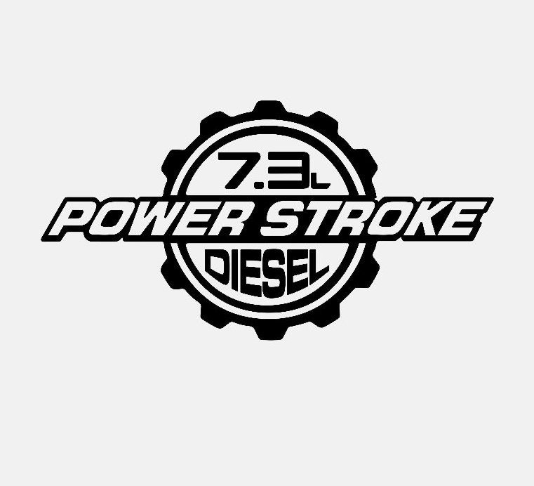 Logotipo De Powerstroke Diesel Jake's Custom Diesel