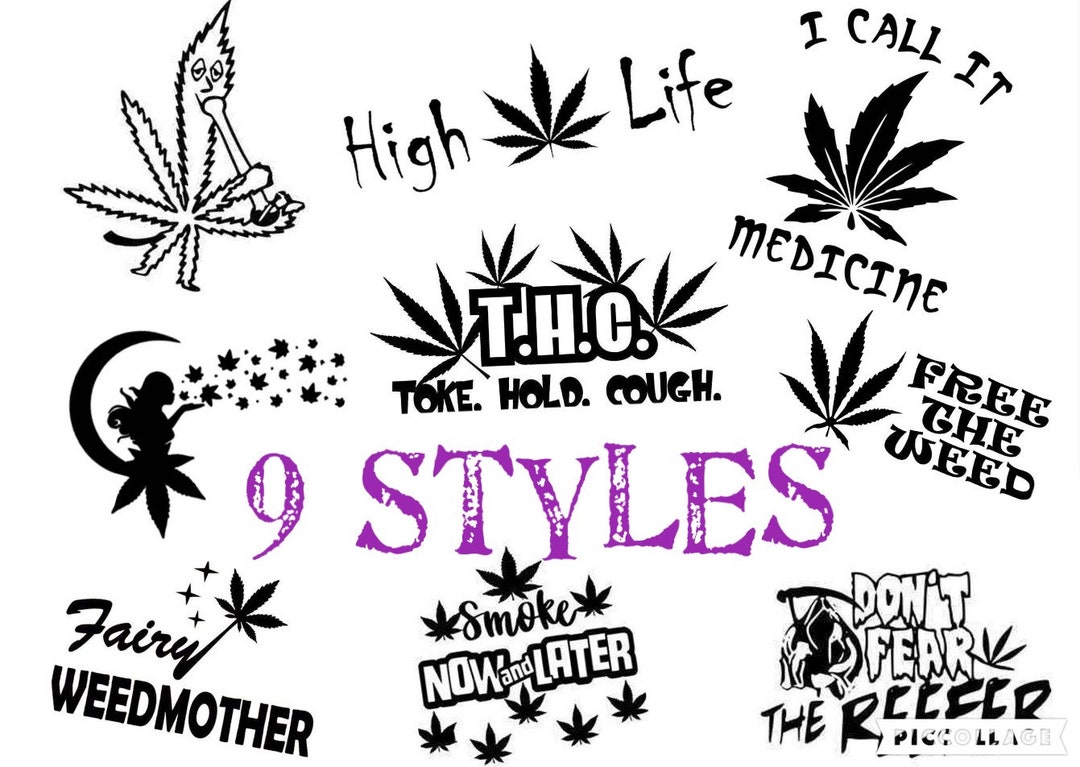 Weed, 420, Fairy Dust, Marijuana, High Life, Medicine, Die Cut Vinyl ...