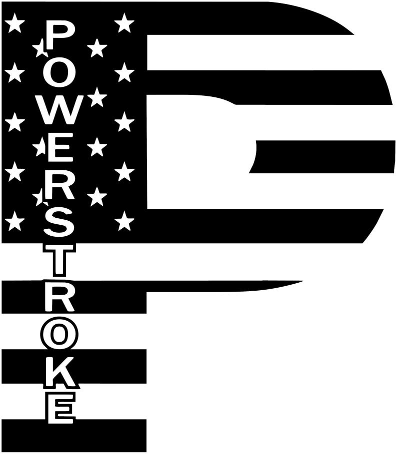 Funny Powerstroke Diesel Ford Truck Die Cut Vinyl Decal - Etsy