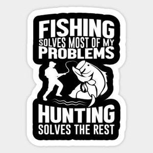 Funny Fishing, the Rodfather, Fish, Fisherman, Die Cut Vinyl Decal ...