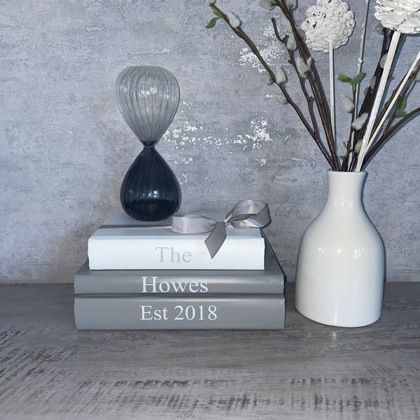 Designer Book Stack - Etsy