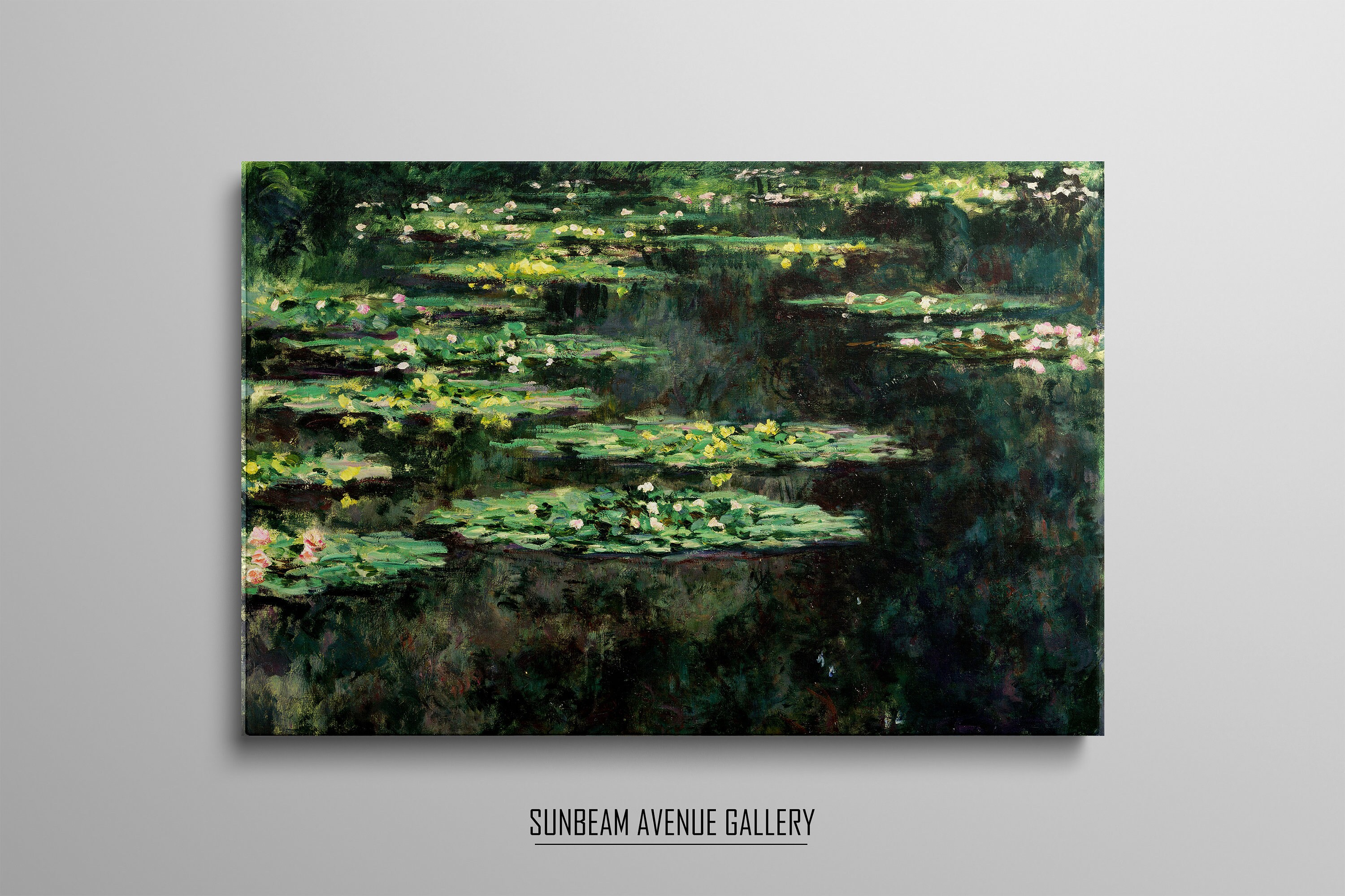 Claude Monet Water Lilies Painting Famous Monet Art. Instant - Etsy