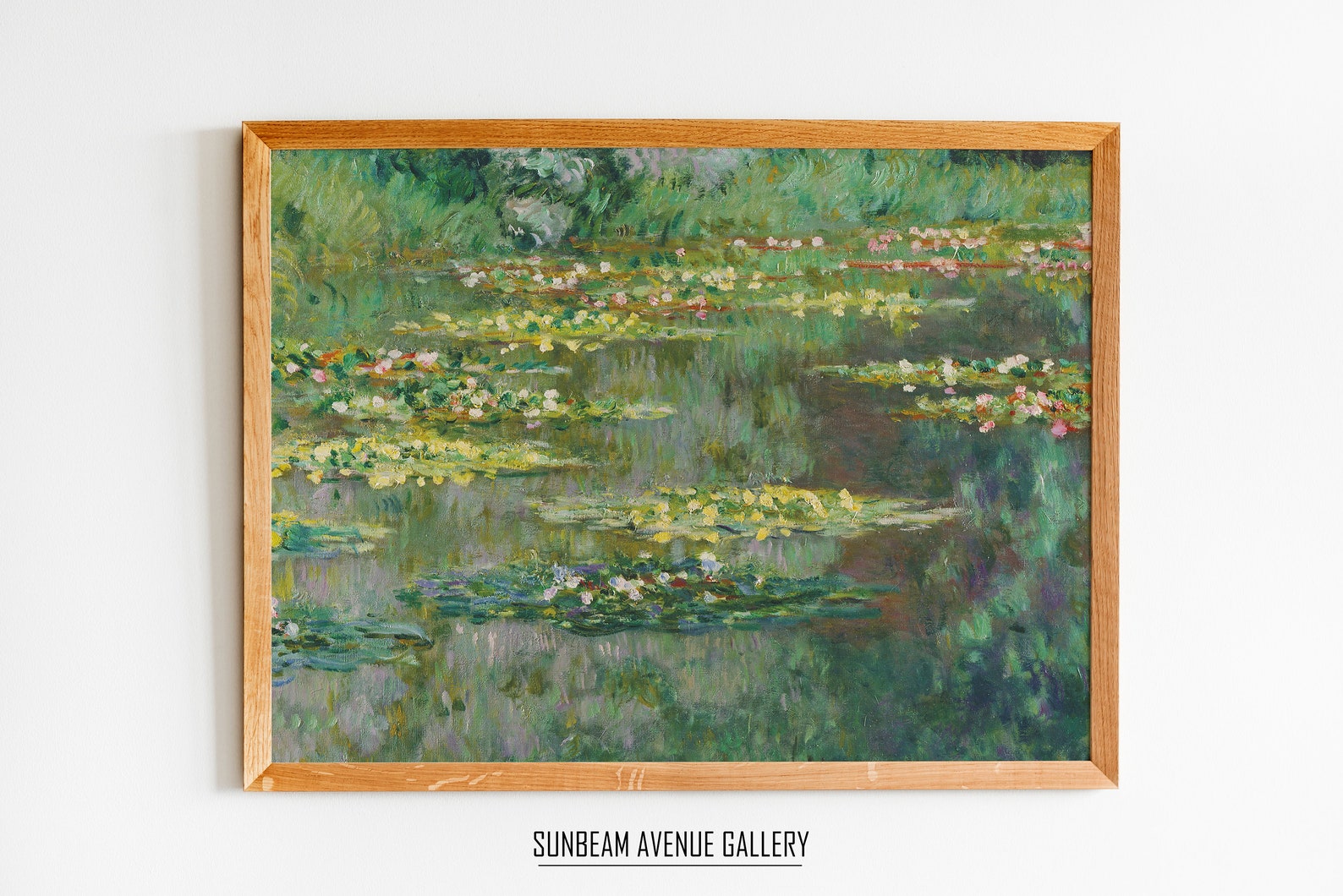 Claude Monet Water Lilies Painting Famous Monet Art. Instant - Etsy