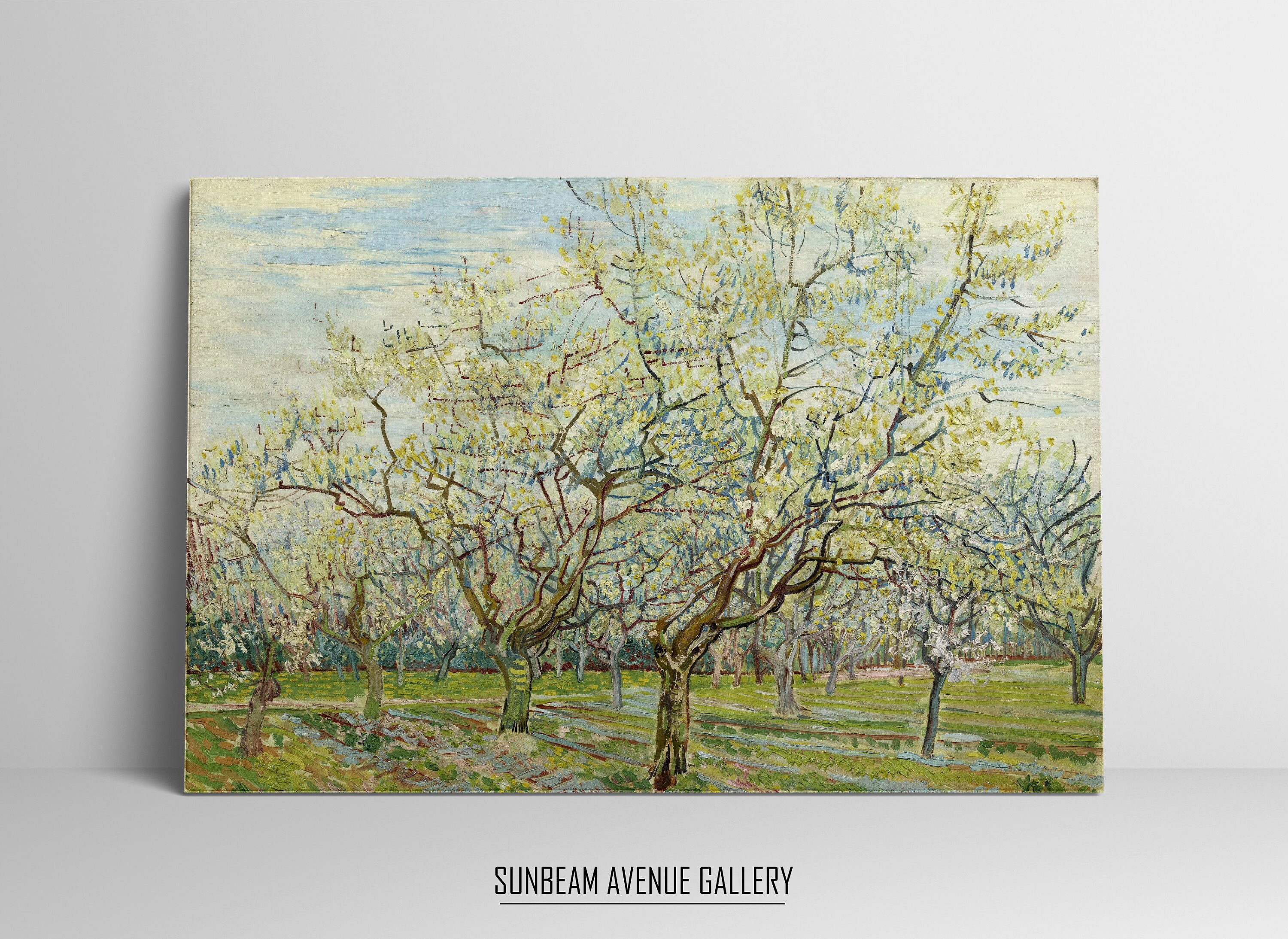 Vincent Van Gogh Wall Decor Orchard With Blossoming Apricot Trees2 ...