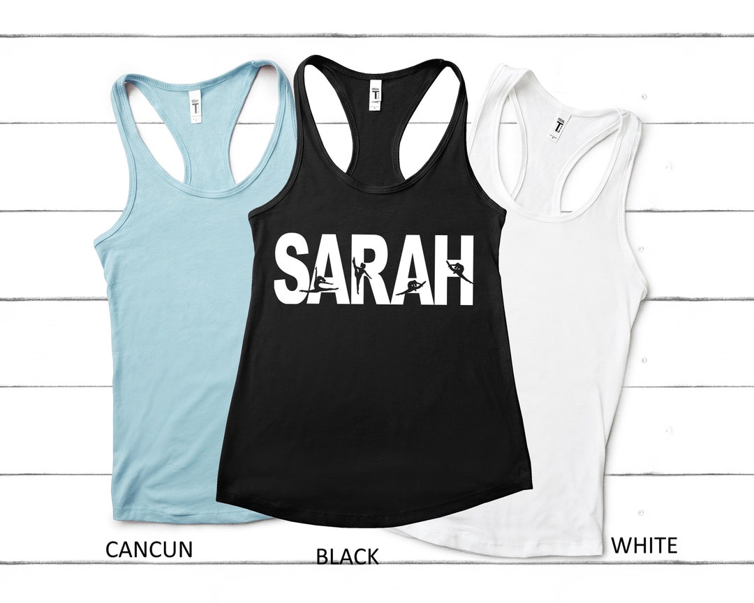 Personalized Dancer Tank Top, Cute Women's Tank Top, Ballet Dancer Tee ...