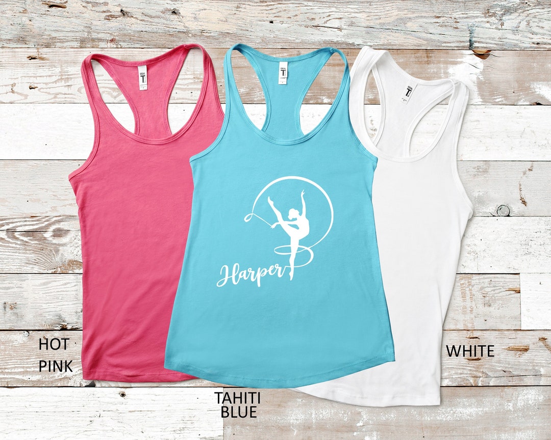 Personalized Gymnast Tank Top, Gymnastics Coach Tank Top, Custom ...