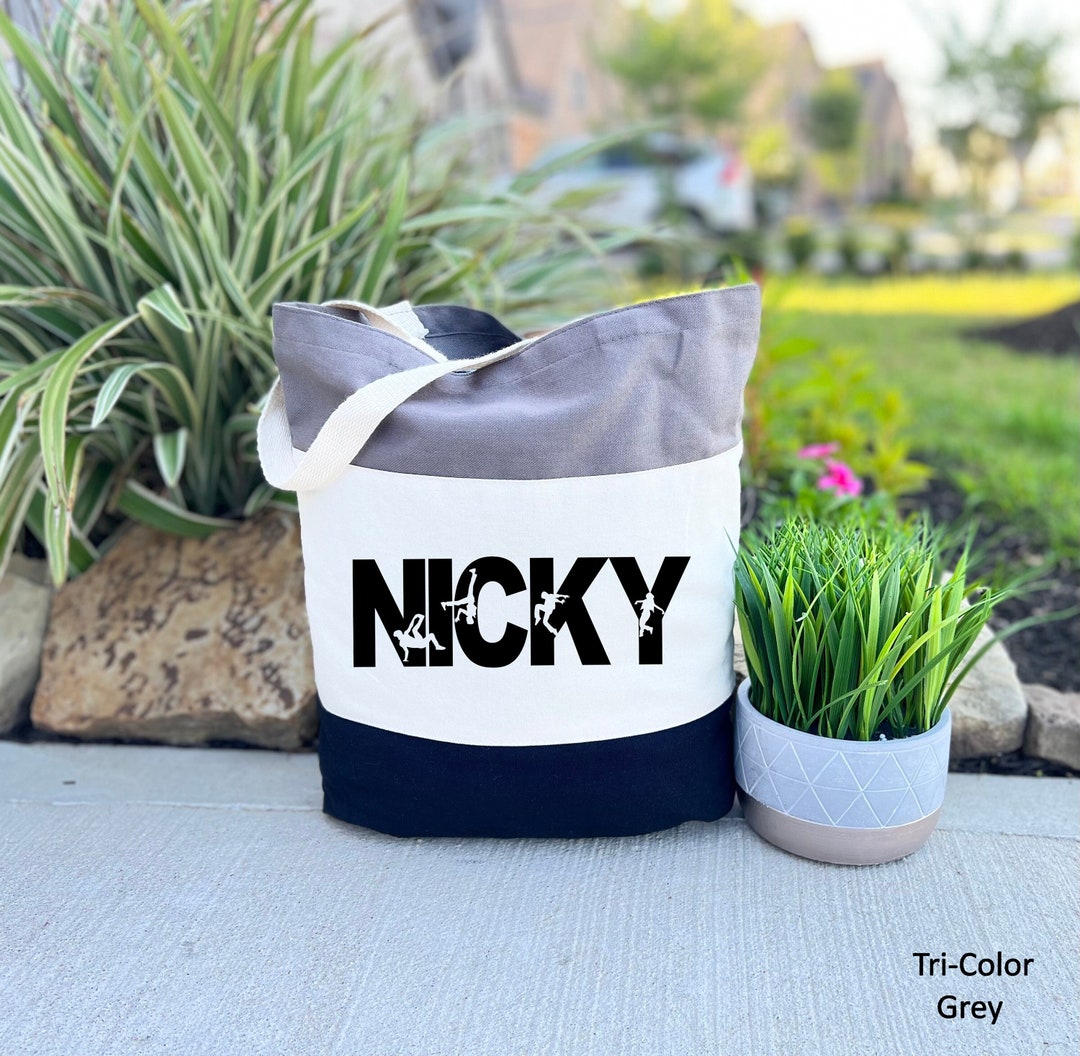 Personalized Hip Hop Tote Bag, Custom Name Hip Hop Bag, Gift Bag for ...