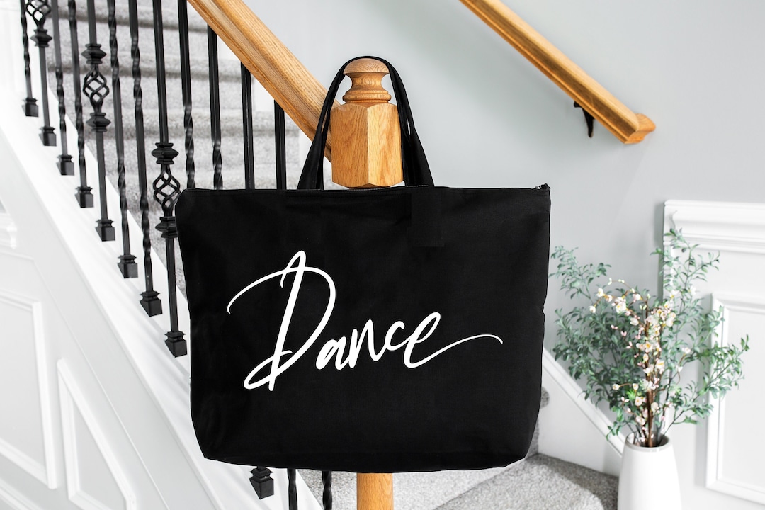 Dance Tote Bag, Dancer Bag, Dance Mode Bag, Dance Lover Gift, Dance ...