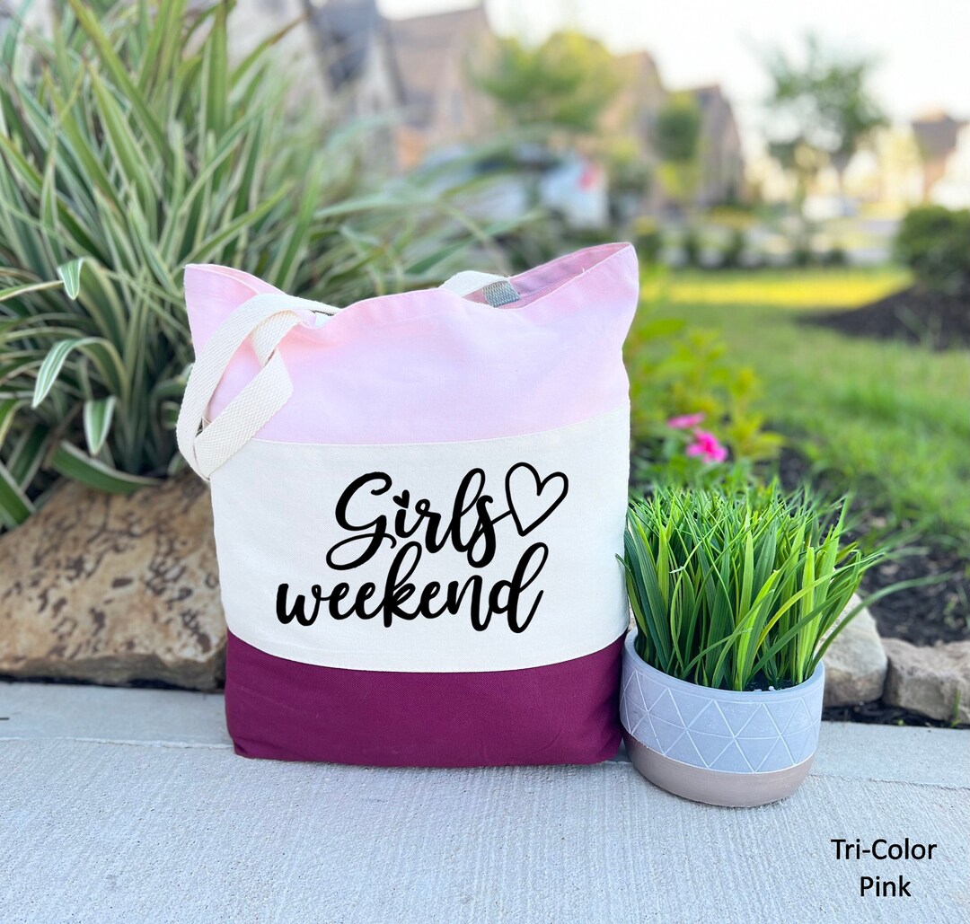 Girls Weekend Tote Bag, Girls Weekend Party Bag, Traveler Girls Trip ...