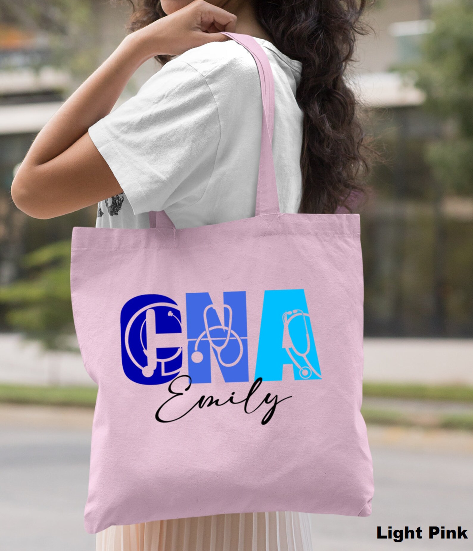 Personalized CNA Tote Bag, Nurse Gift Tote Bag, Certified Nurse's ...
