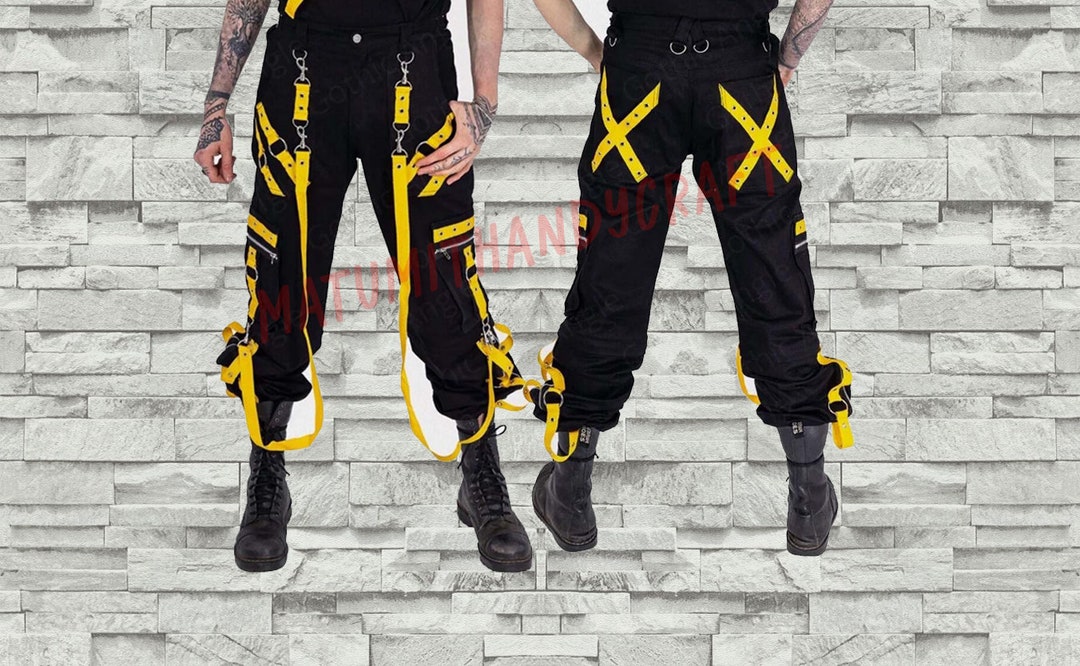 Customize HANDMADE Gothic Pant Gothic Trouser Gothic Clothing Black ...
