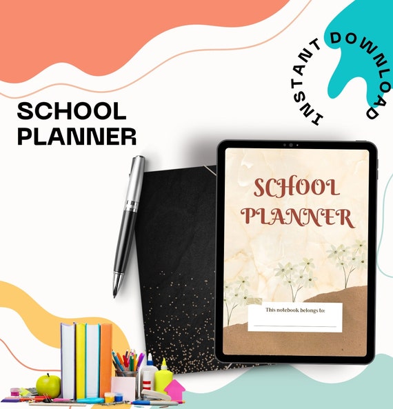 School Planner 2022-2023 School Planner School Calendar - Etsy