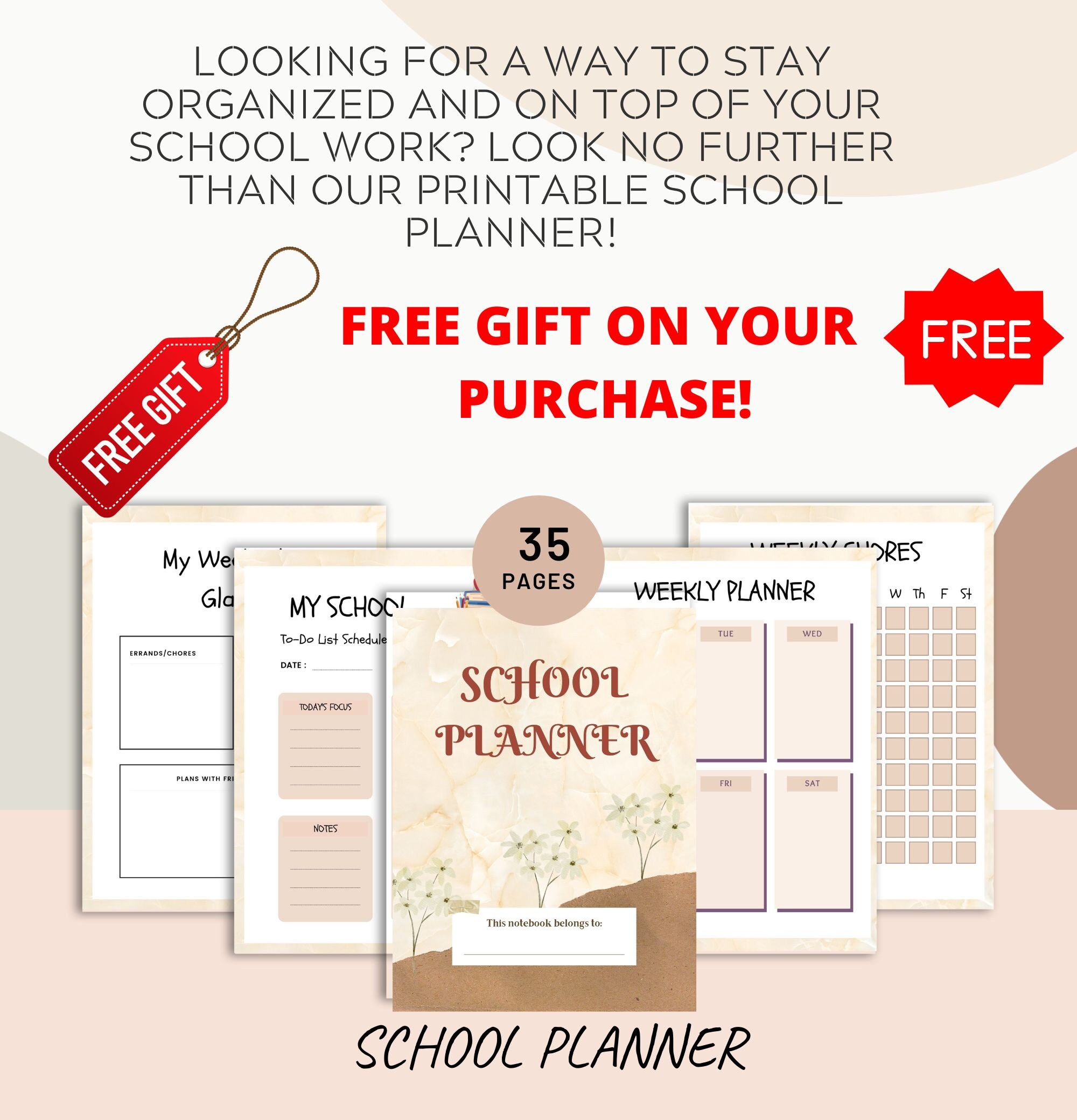 School Planner | 2022-2023 School Planner | School Calendar | School ...
