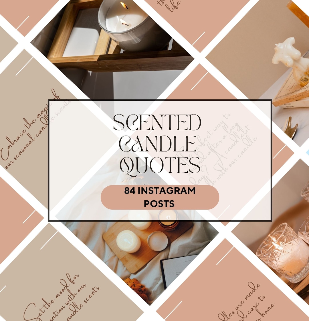 84 Scented Candles Instagram Quotes, Soy Candle Quotes, Scented Candles ...