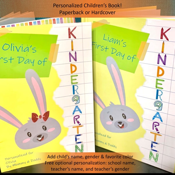 Kindergarten Notebook - Etsy