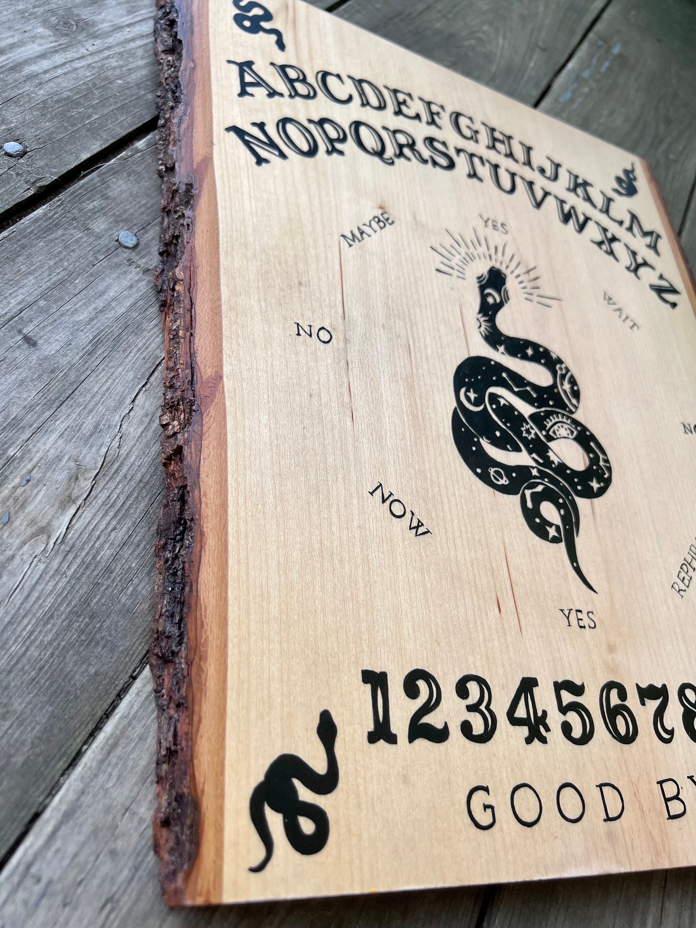 Ouija Board Pendulum Board Combo Snake Design for Spirit Communication ...