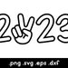 Peace Out 2023, Happy New Year Svg, Retro New Year, Cheers to New Year ...