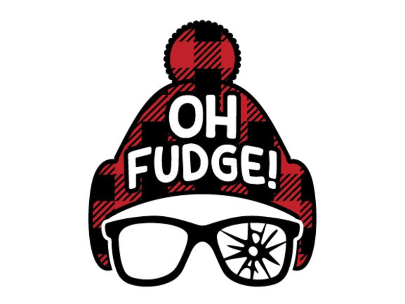 Oh Fudge Svg, Funny Christmas Svg, You'll Shoot Your Eye Out Svg, Retro ...