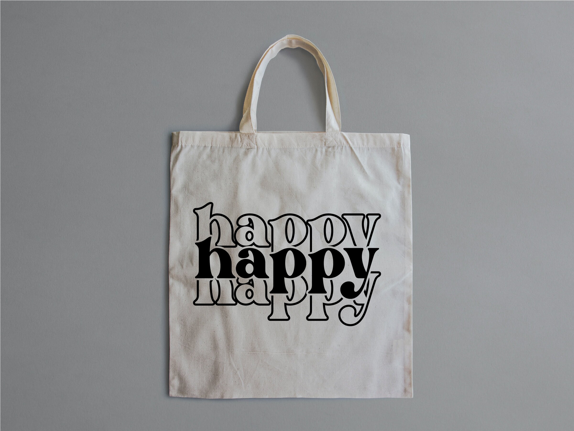 Happy Happy Happy Svg, Choose Happy Svg, Retro Svg Design, Groovy Svg ...