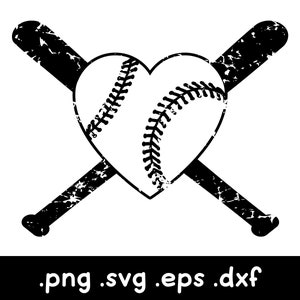 Baseball Heart Svg, Baseball Clipart, Love Baseball Svg, Baseball Mom ...