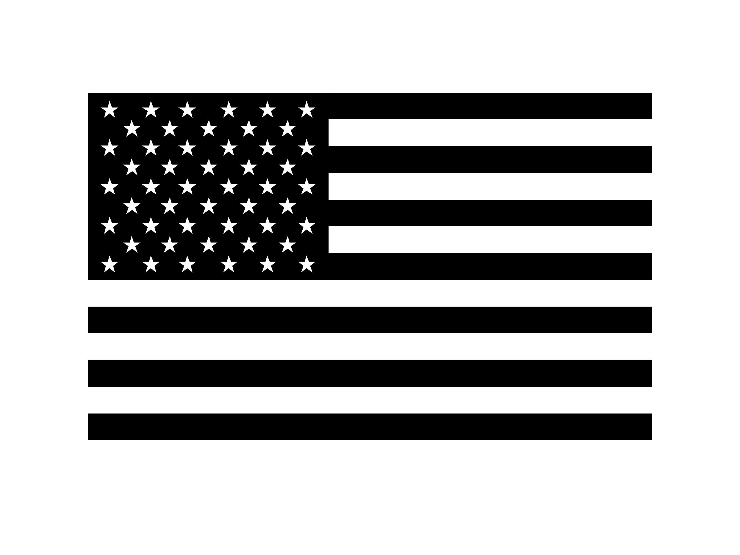 American Flag Silhouette, USA Flag Clipart, Patriotic Flag Svg, USA ...