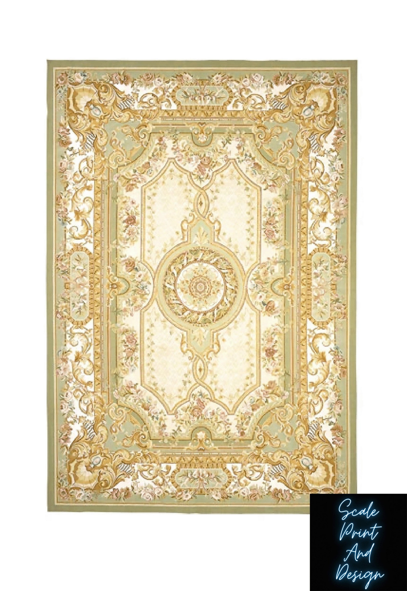 The Royal Dollhouse Rug Sizes for All Scales Available - Etsy