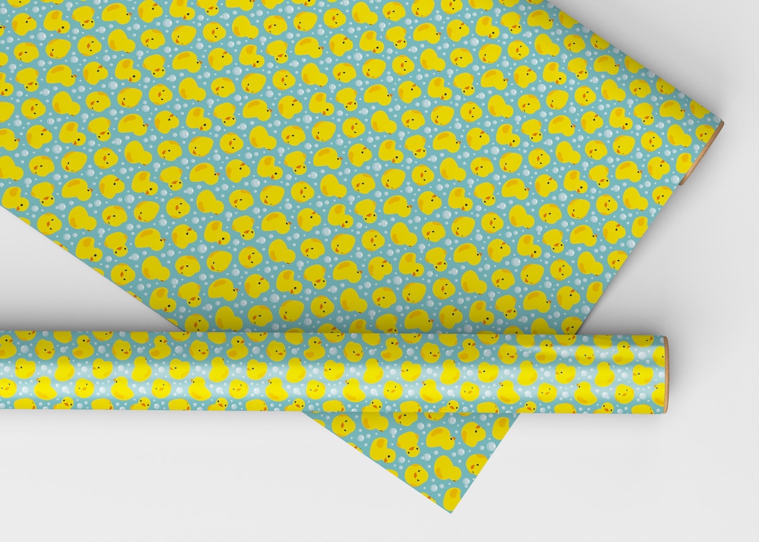 Rubber Ducky Dollhouse Miniature Wallpaper - All Scales Available ...
