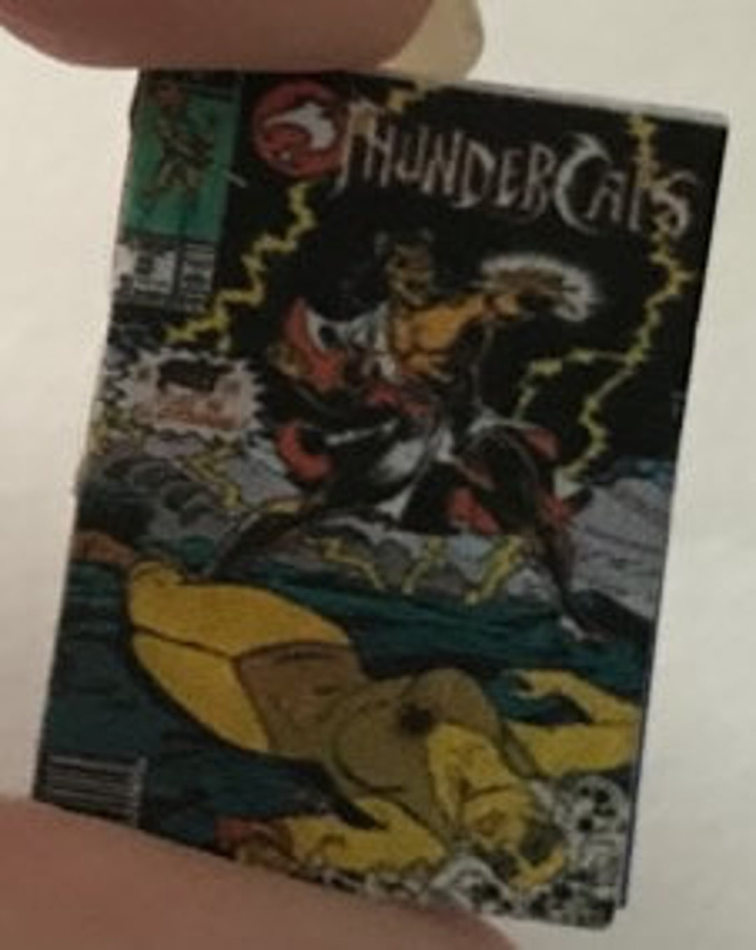 Thundercats Miniature Comic Book - - Dollhouse Miniatures - Miniature ...