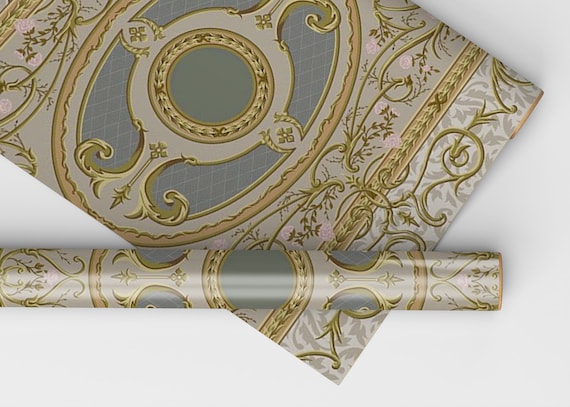 Crawford Ceiling Design Paper Panel Sizes for All Scales | Etsy