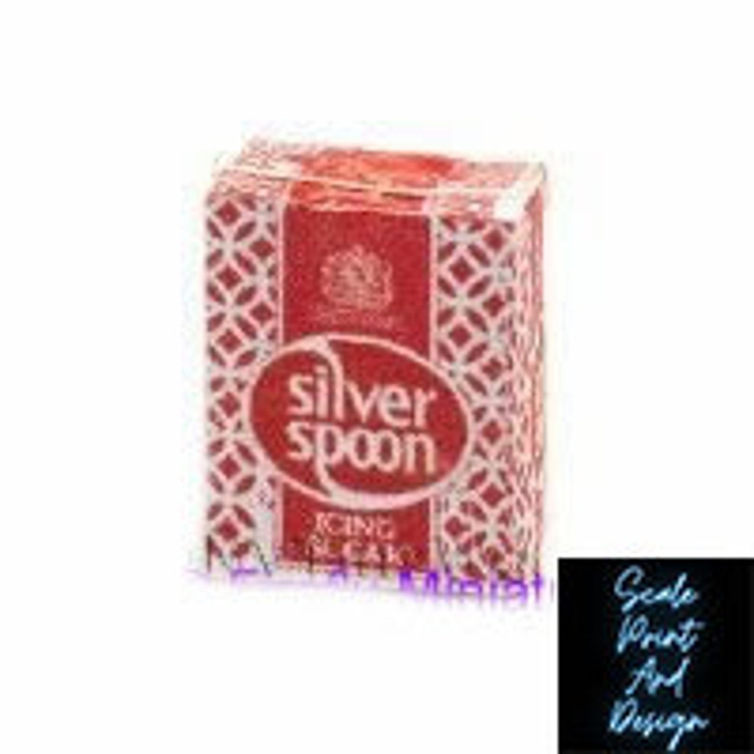 Silver Spoon Ice Sugar Pack - Dolls House Miniature Food - 12th Scale ...