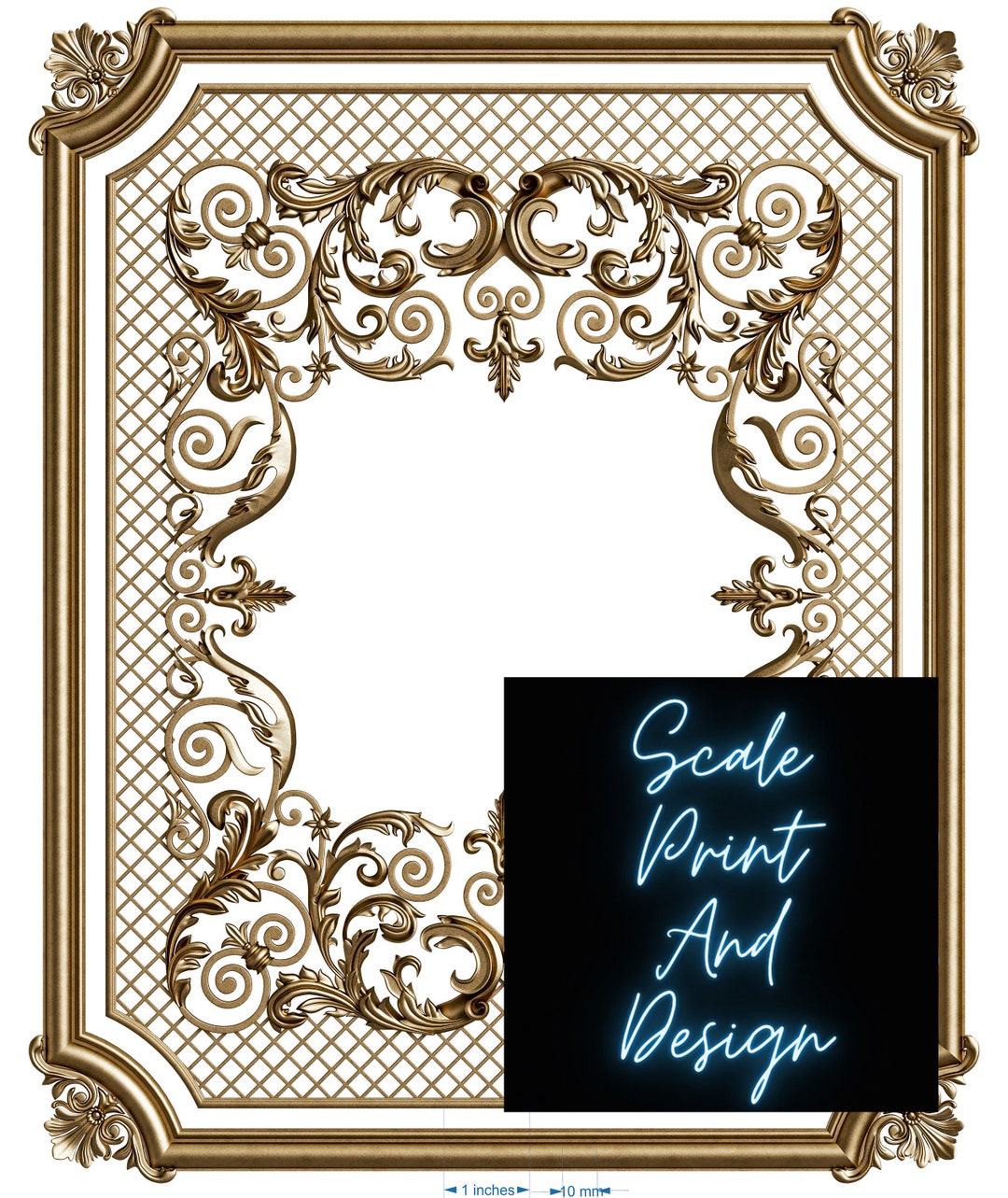 Allete Ceiling Design Paper Panel - Sizes for All Scales Available ...