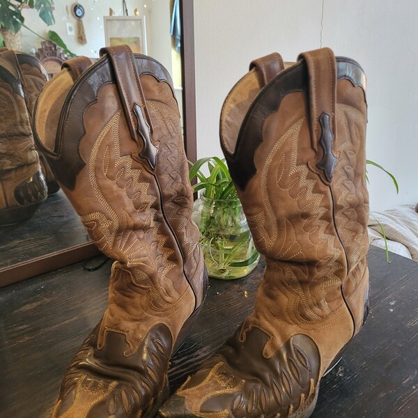 Texas Cowboy Boots - Etsy