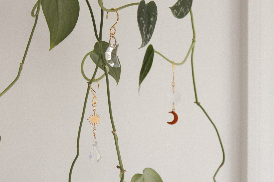 Brass Suncatcher Plant Charms - Etsy