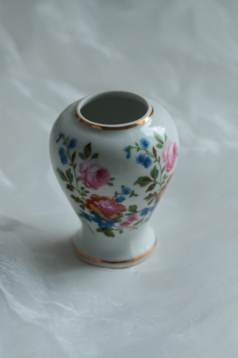 Set of Antique Porcelane Vases,1940s Porcelain Miniatures, French and ...