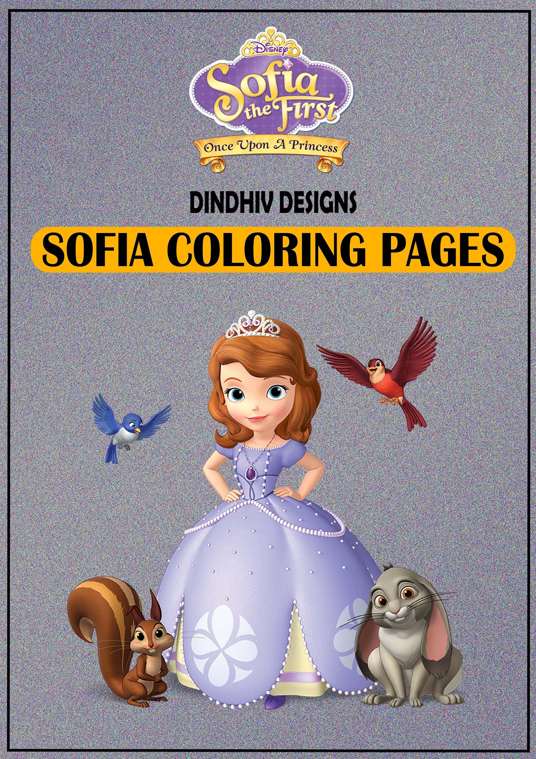 Disney Princess Sofia The First Coloring Pages