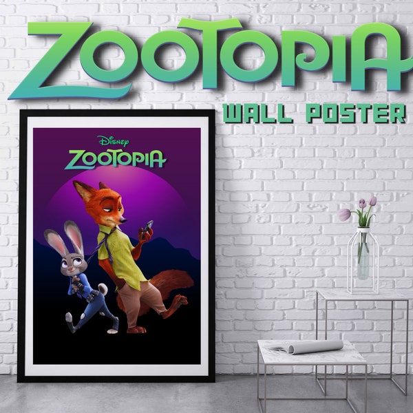 Zootopia Art - Etsy