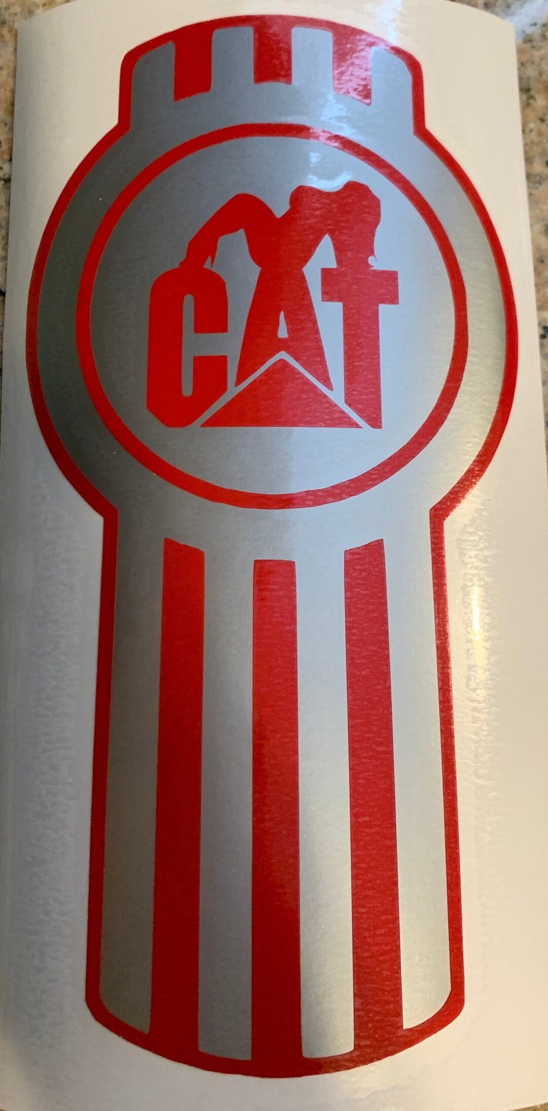 Chubby Girl Kenworth Emblem Decal - Etsy