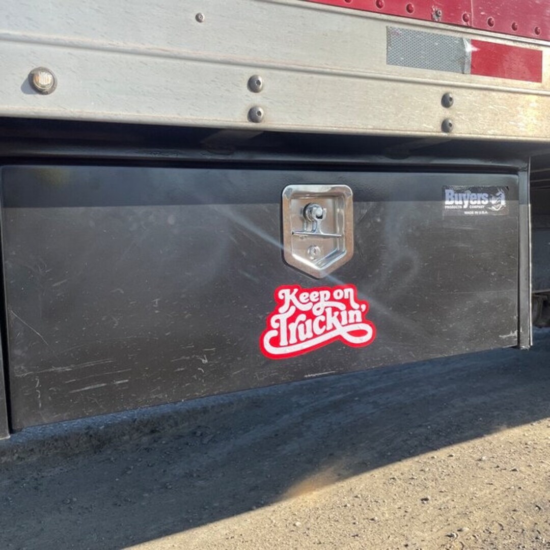 Keep on Trucking Decal - Etsy