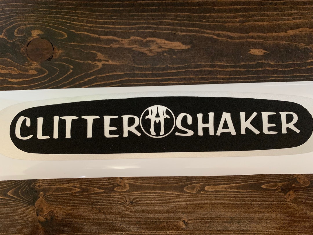 Clitter Shaker Decal - Etsy