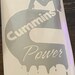 Cummins Power Decal - Etsy