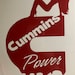 Cummins Power Decal - Etsy