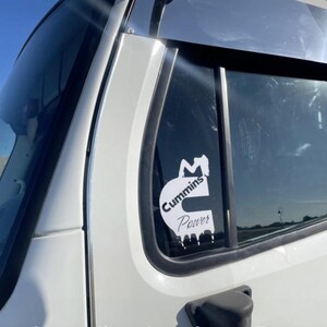 Cummins Power Decal - Etsy