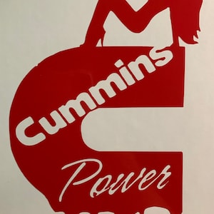 Cummins Power Decal - Etsy